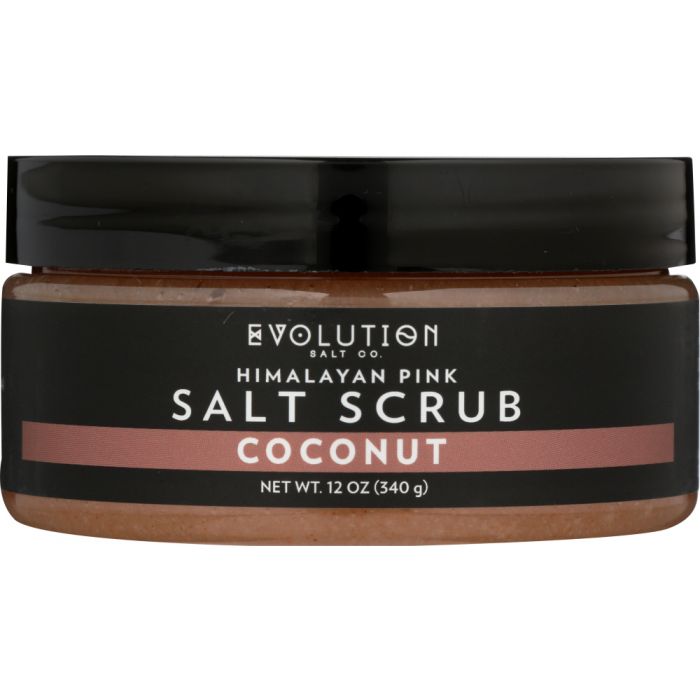 EVOLUTION SALT: Himalayan Body Salt Scrub Coconut, 12 oz – Viiansa